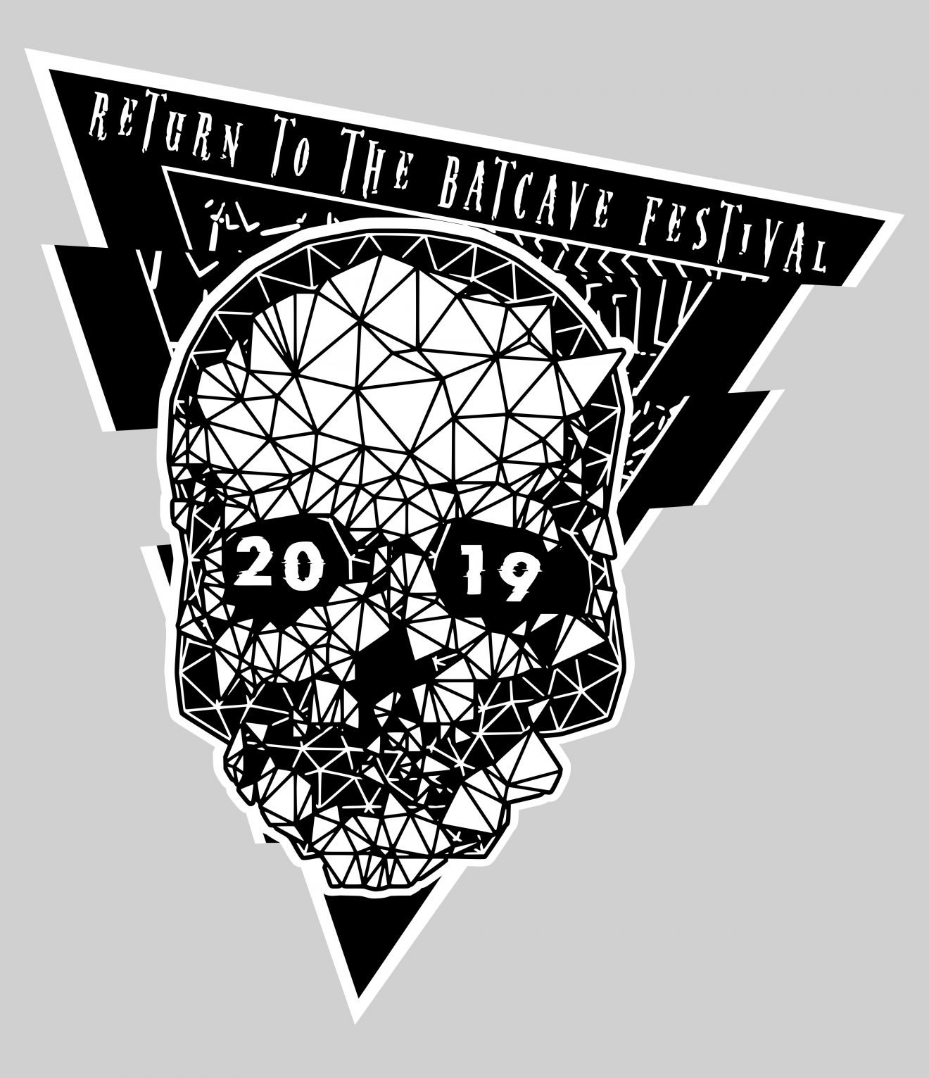 Return To The Batcave Festival 2019 Enamel Badge – Bat-Cave Productions ...